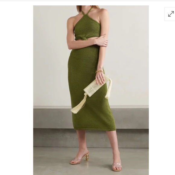 cult gaia | Dresses | Nwt Cult Gaia Cameron Twistfront Cutout ...
